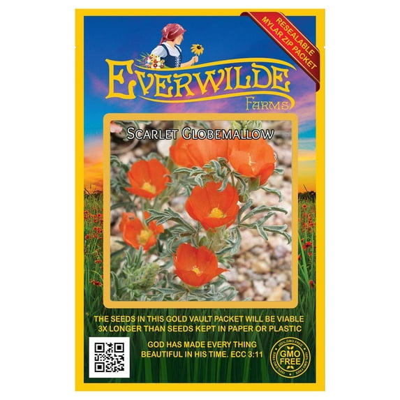 Everwilde Farms - 50 Scarlet Globe Mallow Native Wildflower Seeds ...