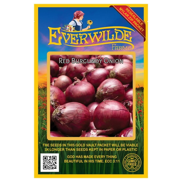 Everwilde Farms Fresh Produce - Organic Red Burgundy Onion Vegetable ...