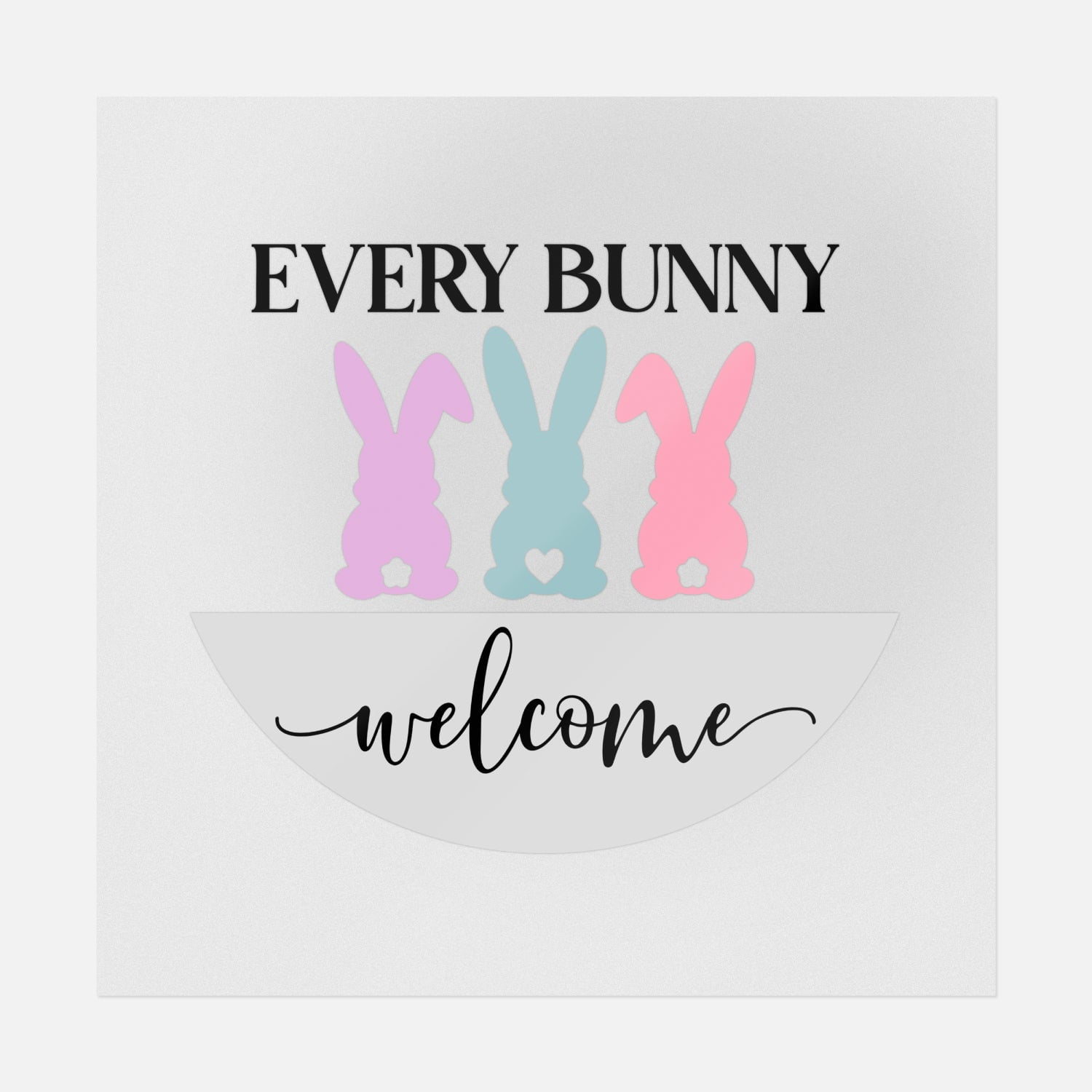 Every Bunny Welcome Transfer - Walmart.com