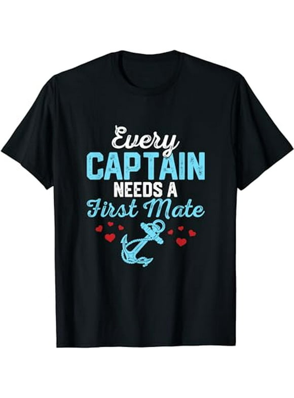 Captain And First Mate T Shirts