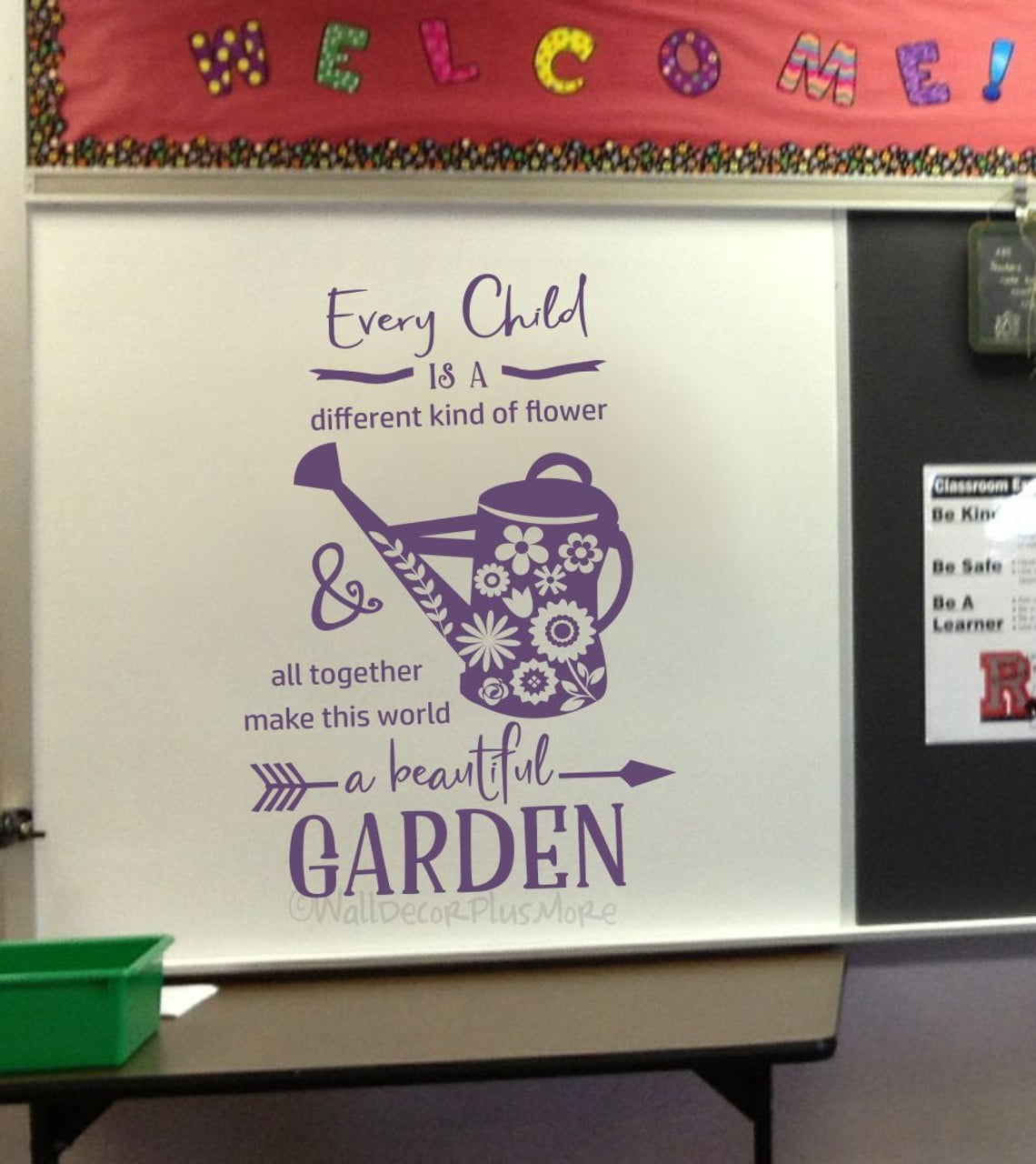 Every Child Different Flower Beautiful Garden Inspirational Quote for ...