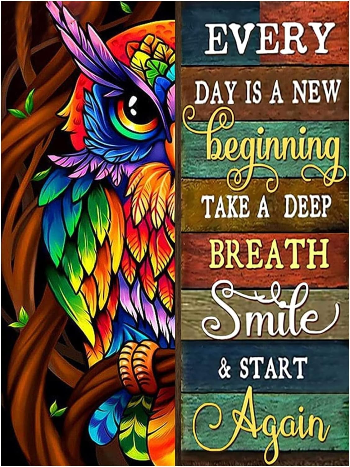 Every Day is A New Beginning Puzzle for Adults 300 Piece Owls Challenge ...