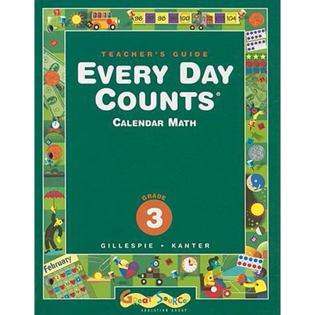 Pre-Owned Every Day Counts, Grade 3, Calendar Math - Walmart.com