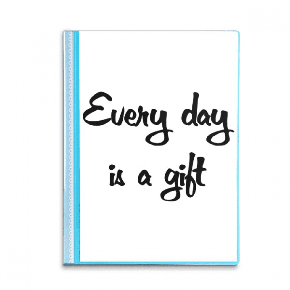 Every Day Is A Inspirational Book Sheet Protectors Portfolio Binder ...