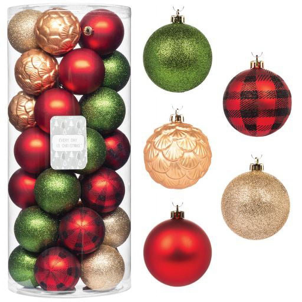 Every Day is Christmas Ornaments 35ct 70mm Christmas Ornaments ...