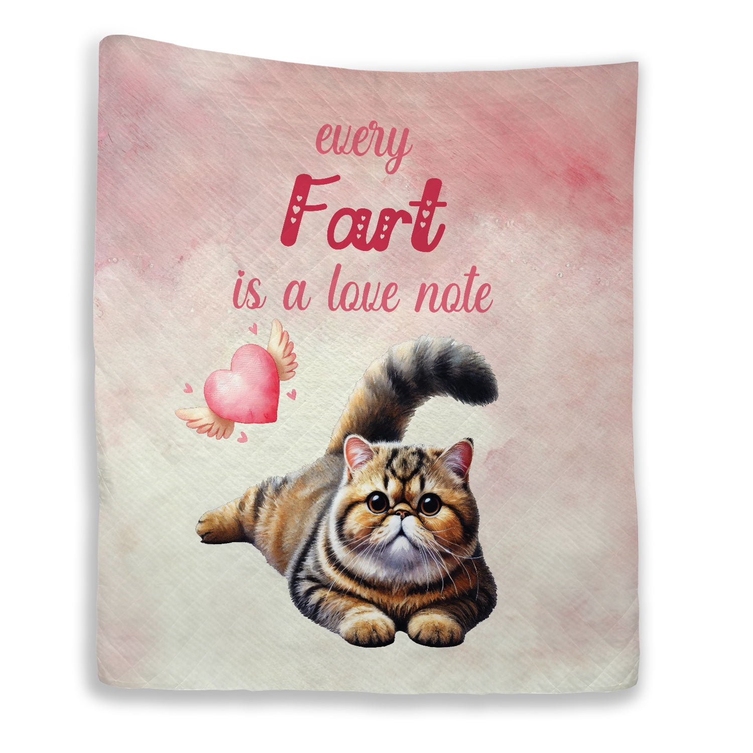Every Fart is Love Note Exotic Shorthair Guilty Face Happy Valentine's ...