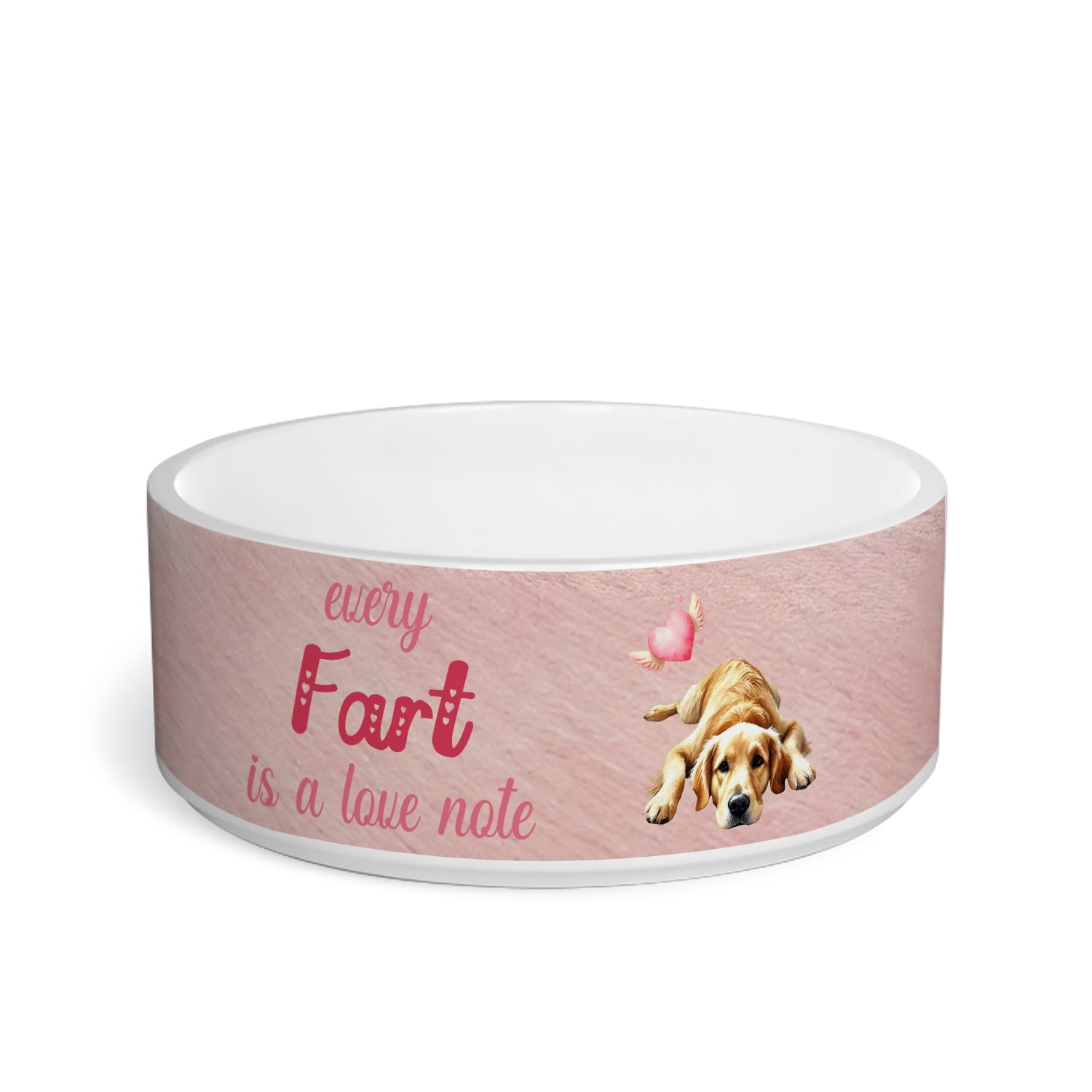 Every Fart is Love Note Golden Retriever Guilty Face Happy Valentine's ...