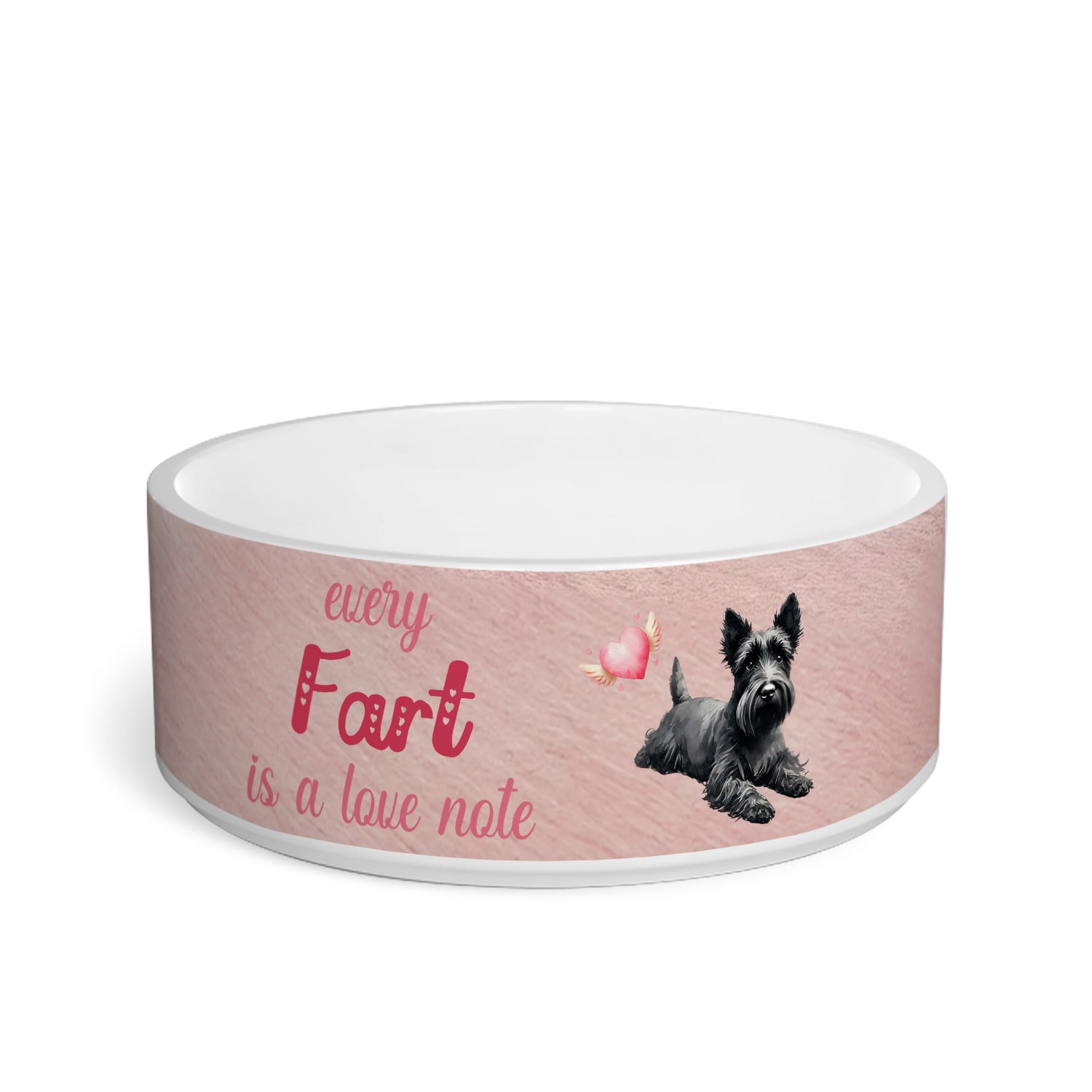 Every Fart is Love Note Scottish Terrier Guilty Face Happy Valentine's ...