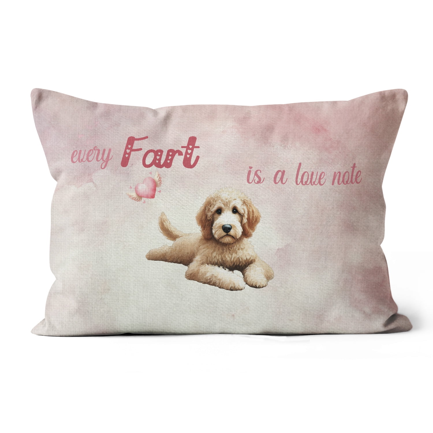 Every Fart is Love Note Goldendoodle Guilty Face Happy Valentine's ...