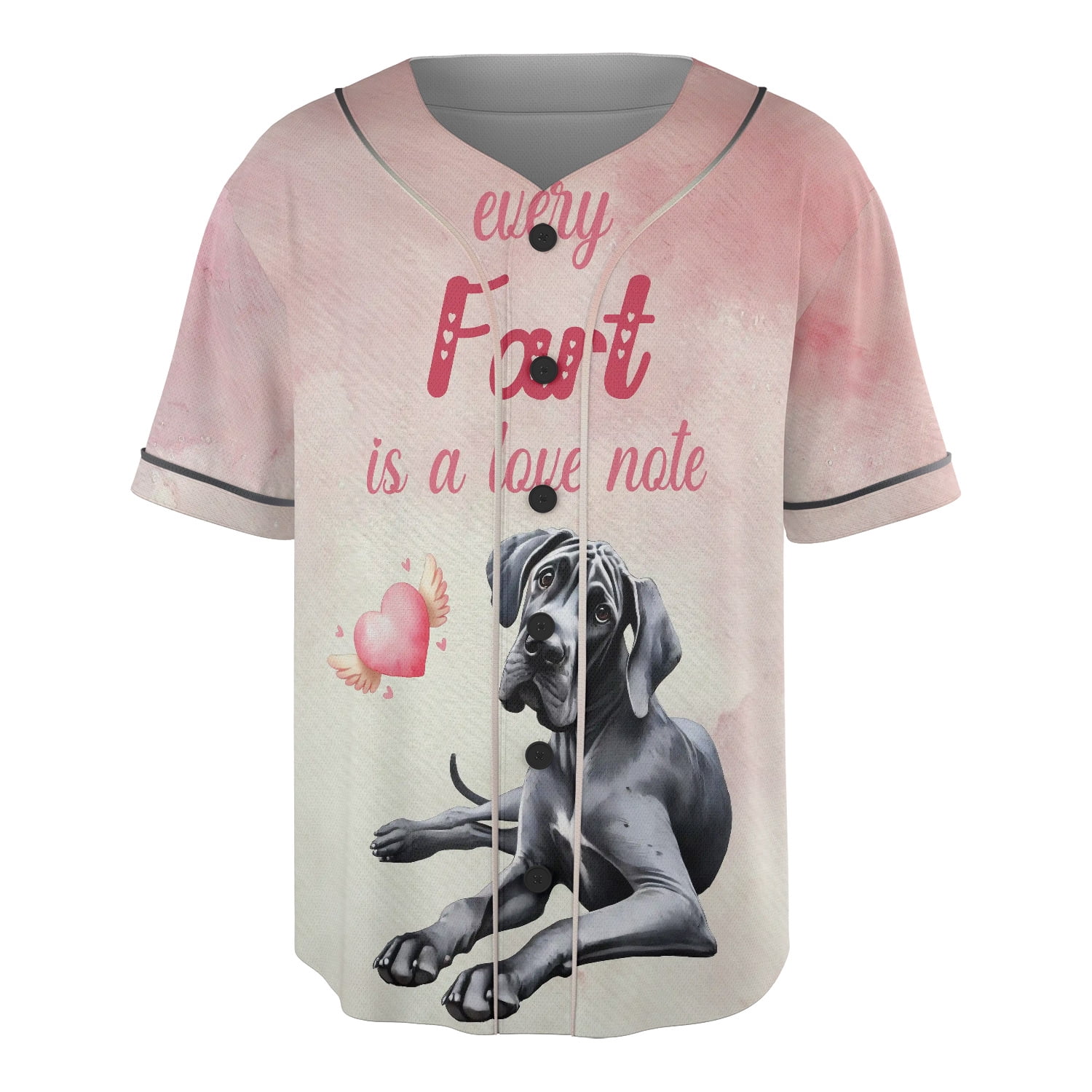 Every Fart is Love Note Great Dane Guilty Face Happy Valentine's All ...