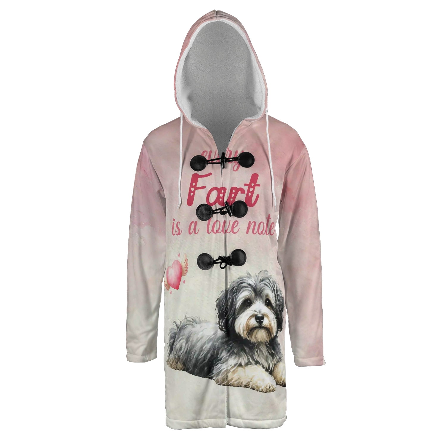 Every Fart is Love Note Havanese Guilty Face Happy Valentine's All Over ...