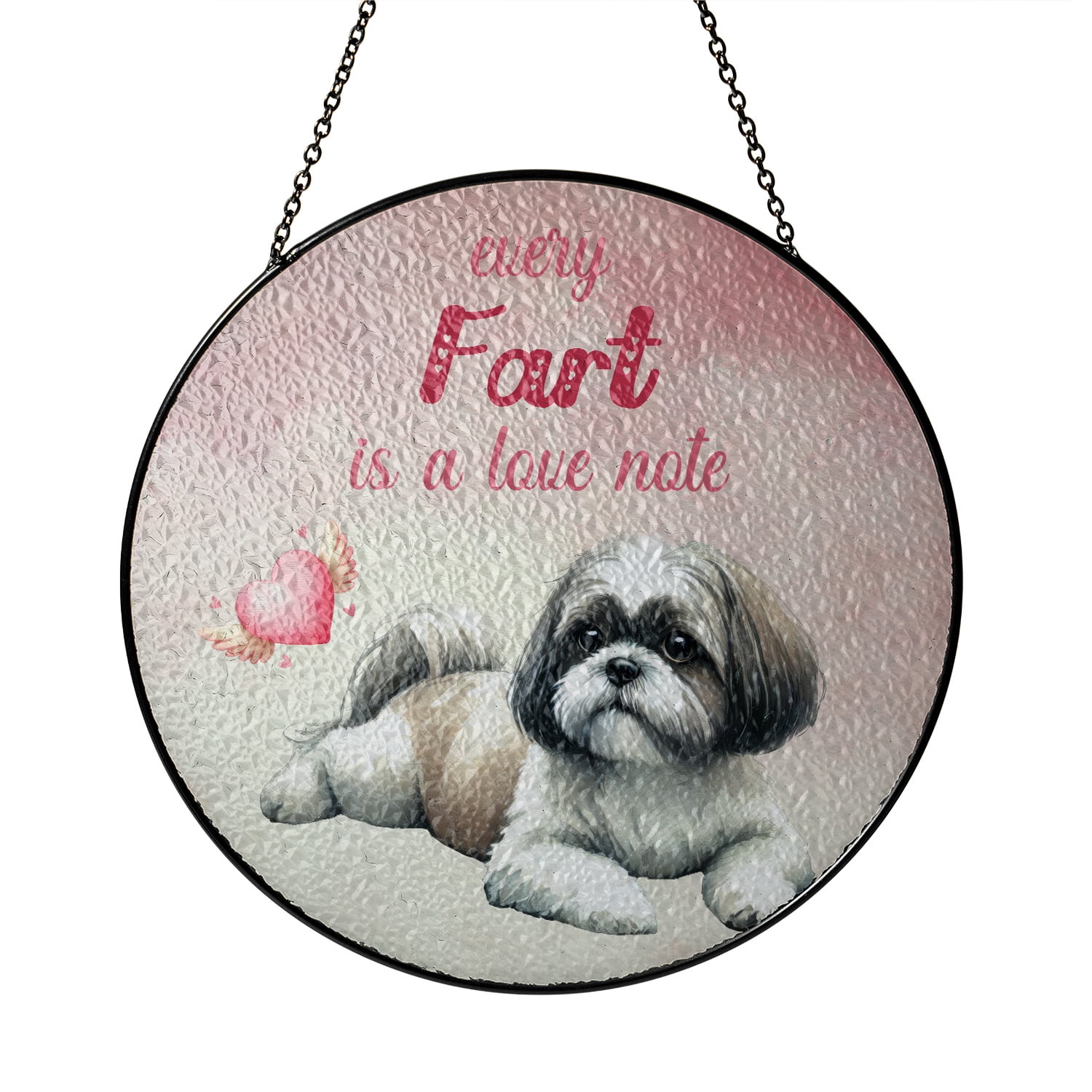 Every Fart is Love Note Shih Tzu Guilty Face Happy Valentine's Stained ...