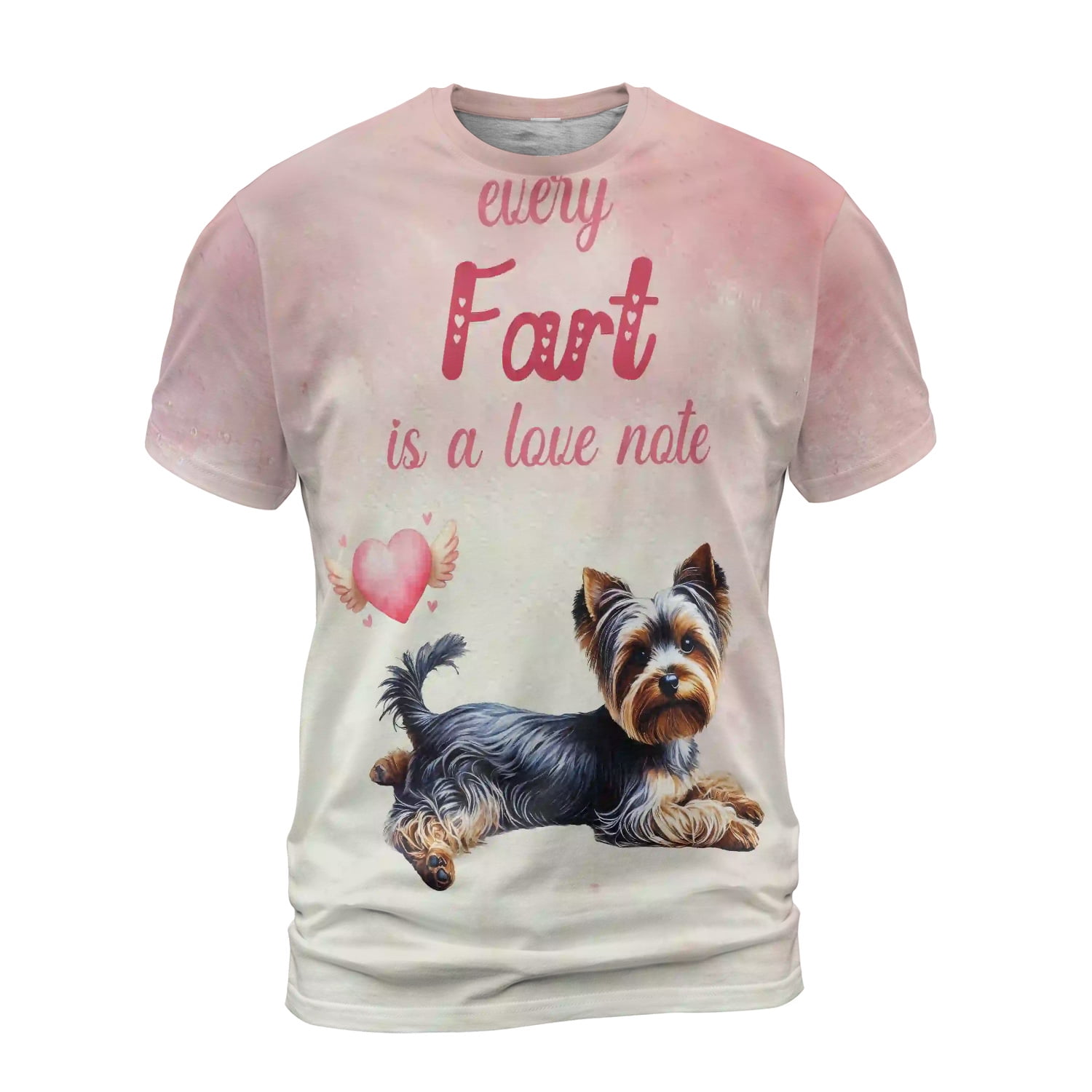 Every Fart is Love Note Yorkshire Terrier Guilty Face Happy Valentine's ...