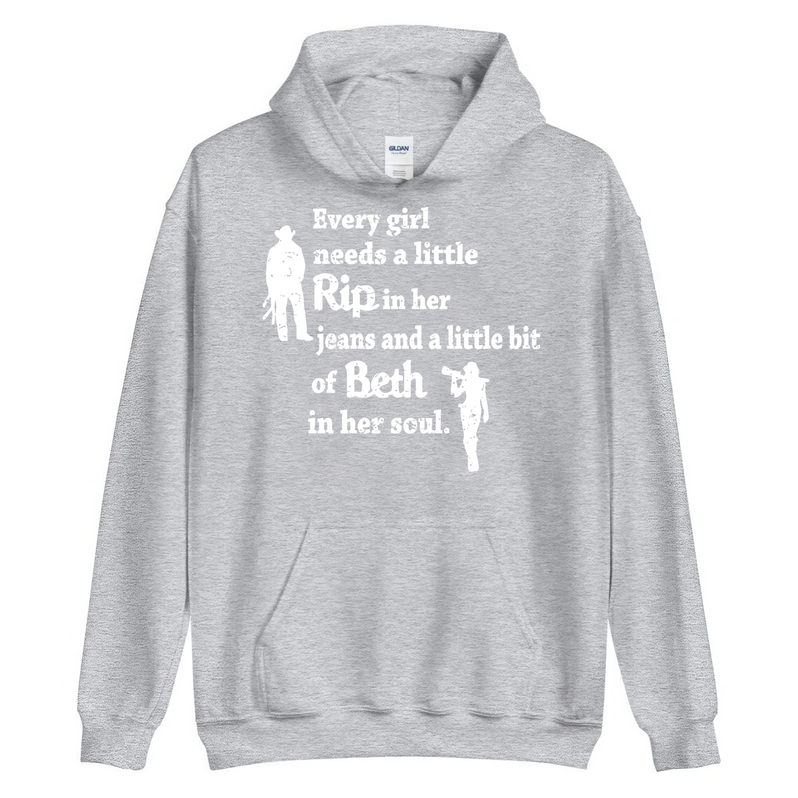 Every Girl Needs A Little Rip In Her Jeans Tee A Little Beth In Her ...