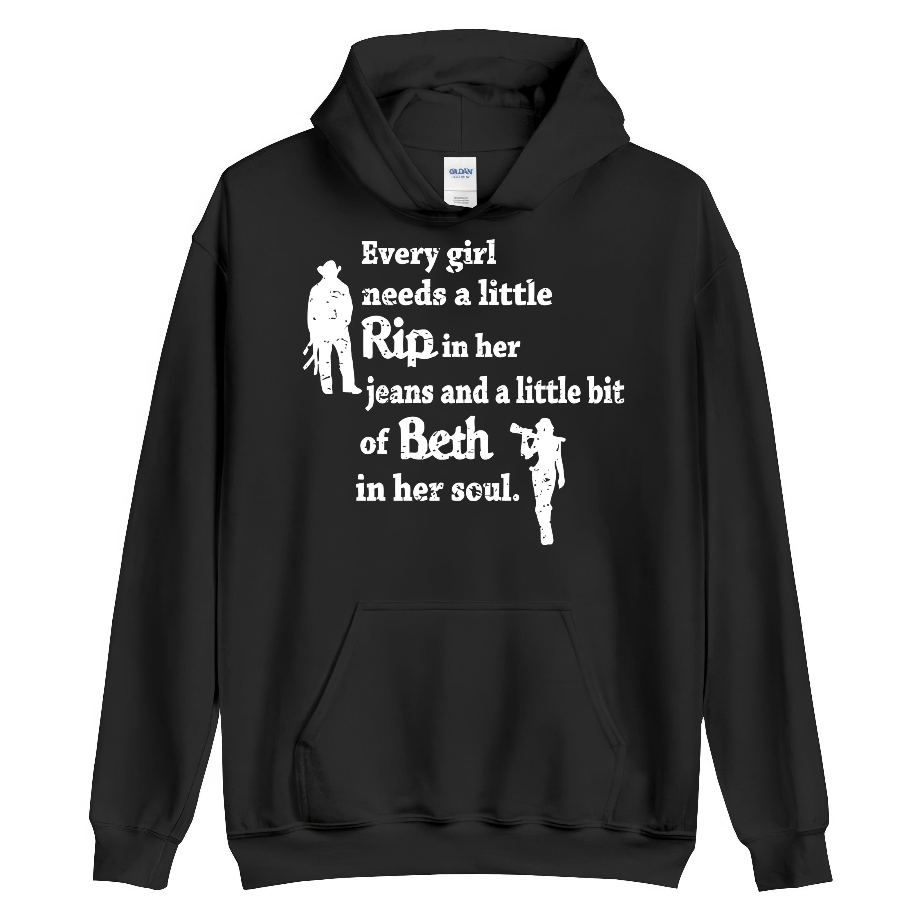 Every Girl Needs A Little Rip In Her Jeans Tee A Little Beth In Her ...