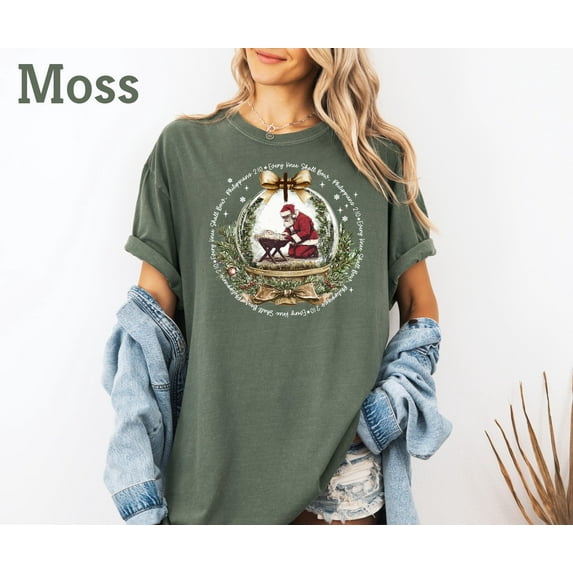 Every Knee Shall Bow Sweatshirt,Religious Christmas Tee,Holy Spirit ...