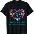 Every Life Has Value Semicolon Addiction Recovery Awareness - Walmart.com