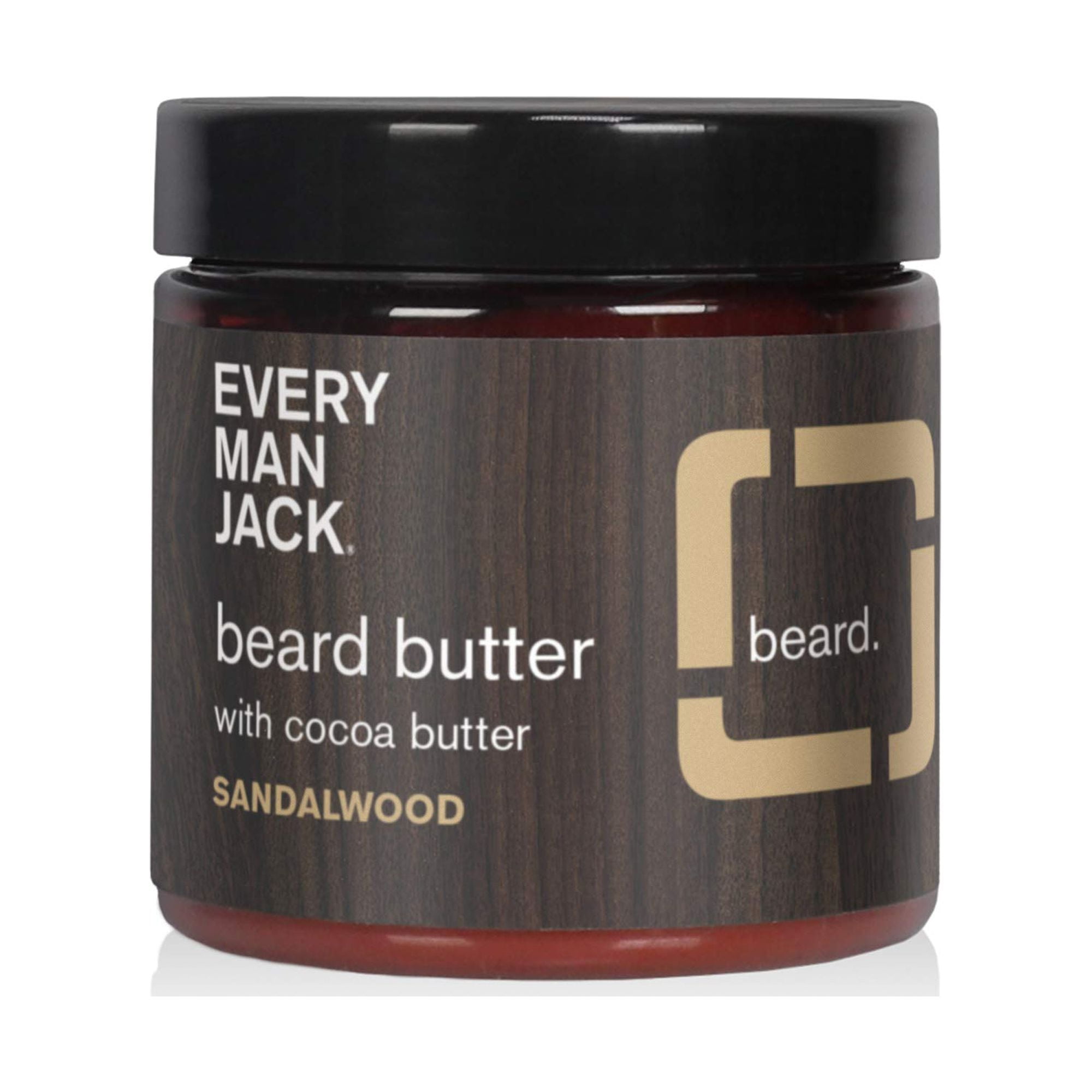 Every Man Jack Beard Butter, Sandalwood Scent, Hydrates Dry Beard, 4 ...