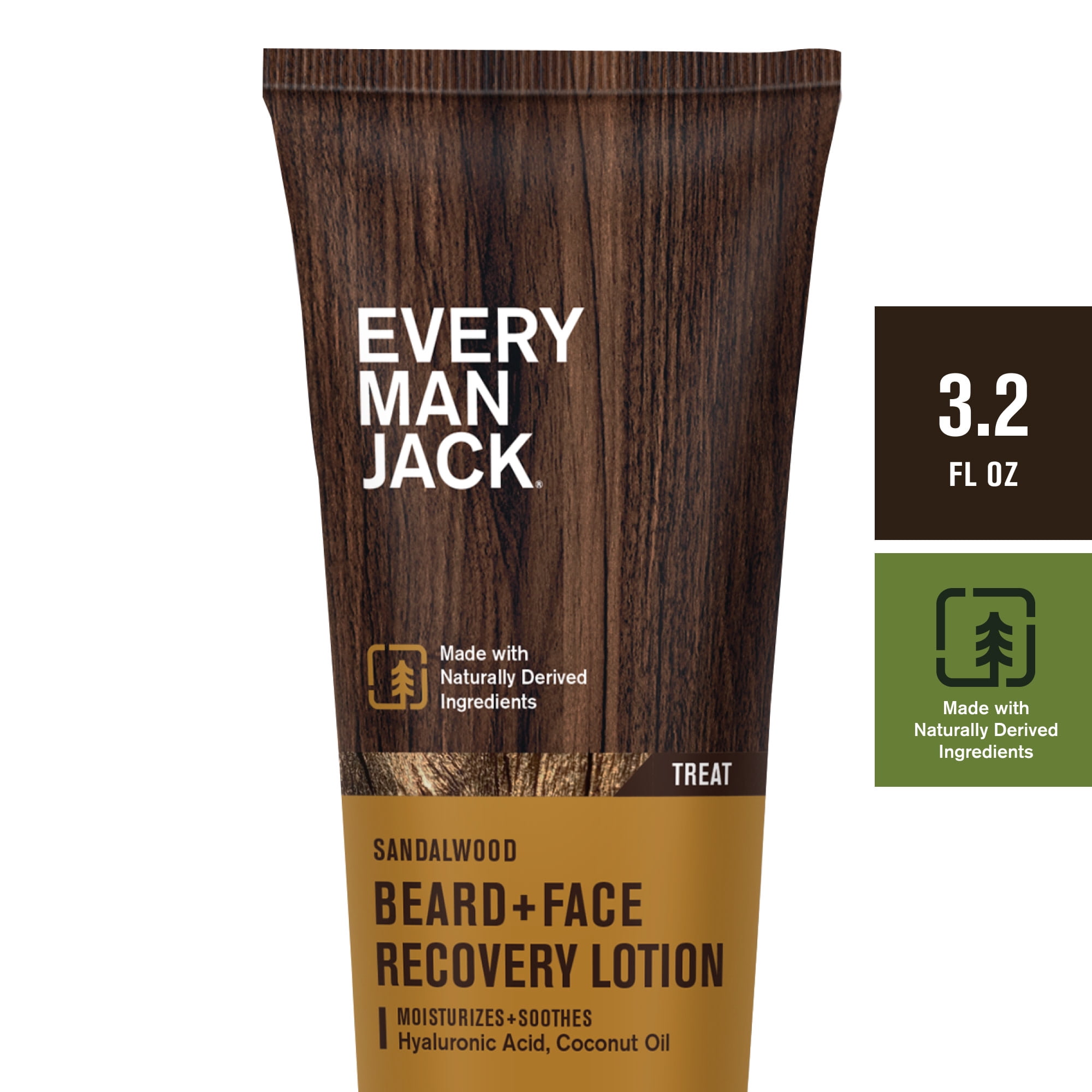 Every Man Jack Beard + Face Recovery Lotion - Relieve Dry Beard ...