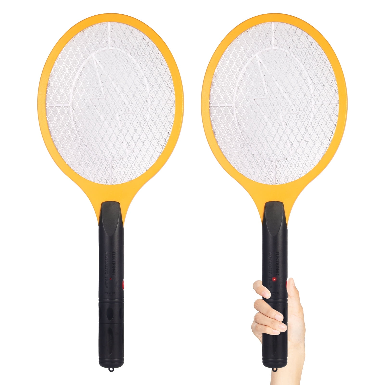 Every Moment Counts 2-Pack Electric Fly Swatter USB Rechargeable Bug ...