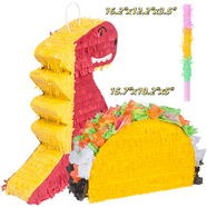 "JBee Ctrl Rainbow Donkey Pinata with Bat and Blindfold for Parties (14 ...