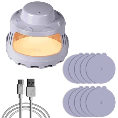 Every Moment Counts Fruit Traps with 10 Sticky Disc, Gnat Traps for ...