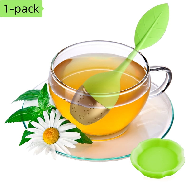 Every Moment Counts Silicone Tea Infuser Set - Stainless Steel Filter ...