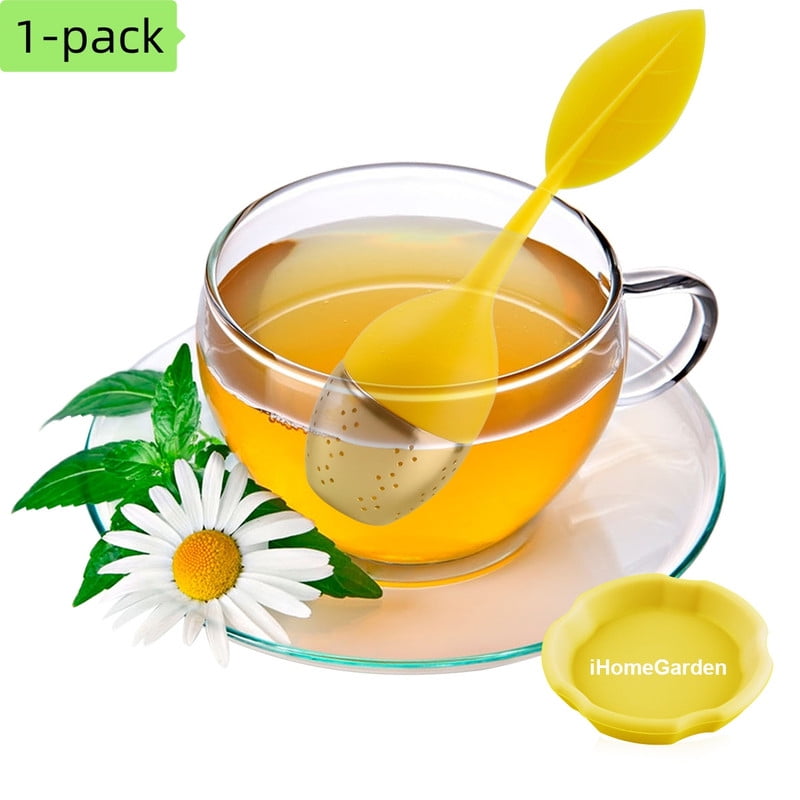 Every Moment Counts Silicone Tea Infuser Set - Stainless Steel Filter ...