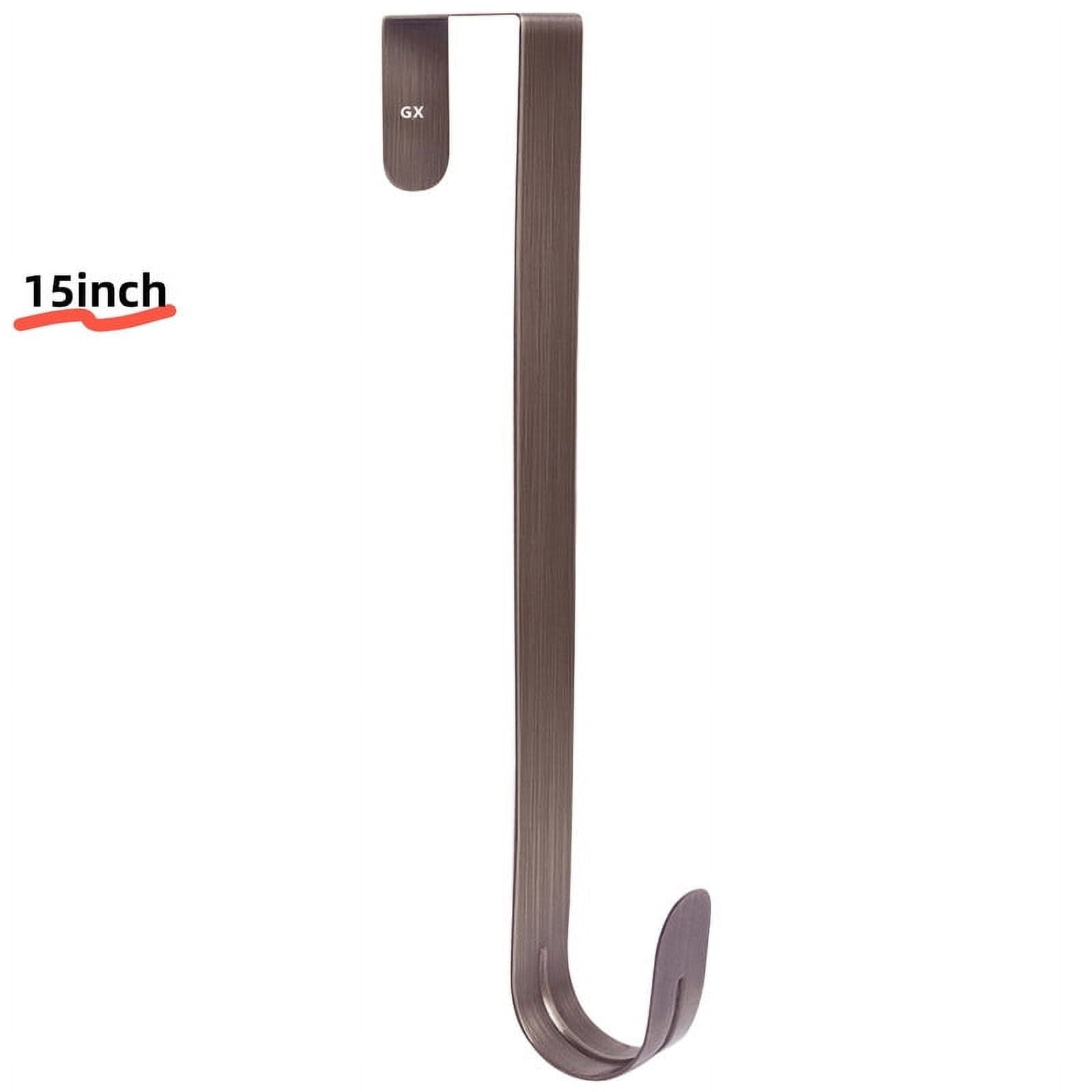 Every Moment Counts Wreath Hanger for Front Door 15 Inch 1 Pack, Metal ...