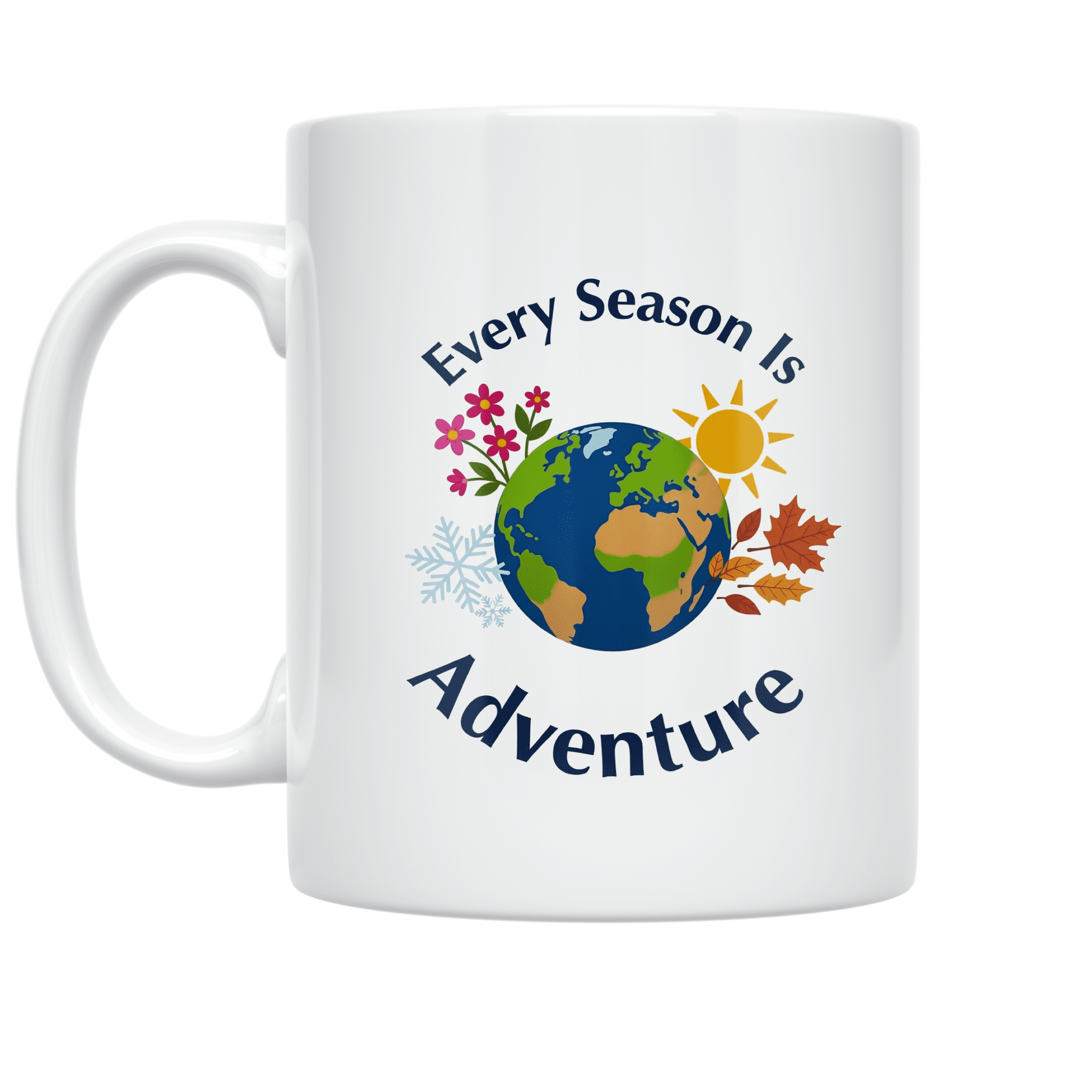 Every Season Is Adventure Travel Design - Travel Enthusiast - 11 oz ...