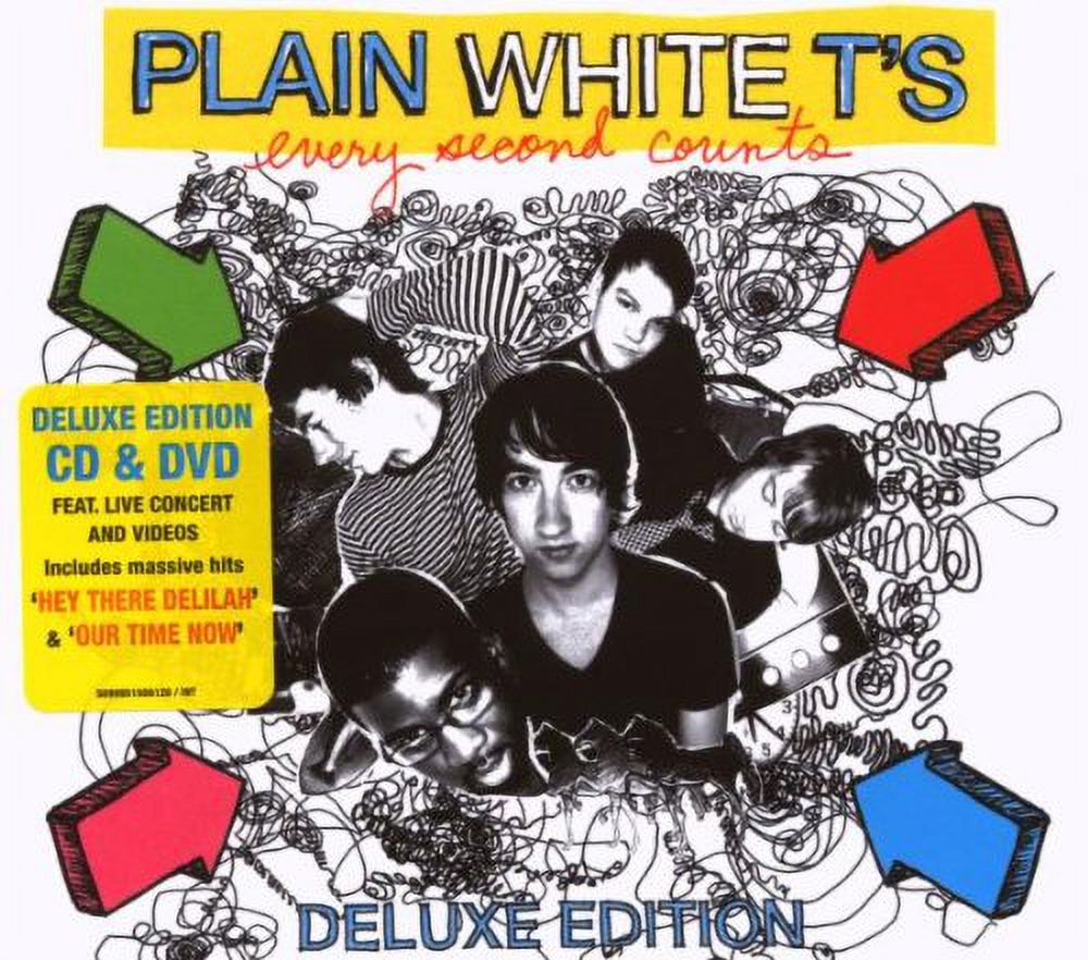 Pre-Owned Every Second Counts [CD/DVD] by Plain White T's (CD, 2008 ...
