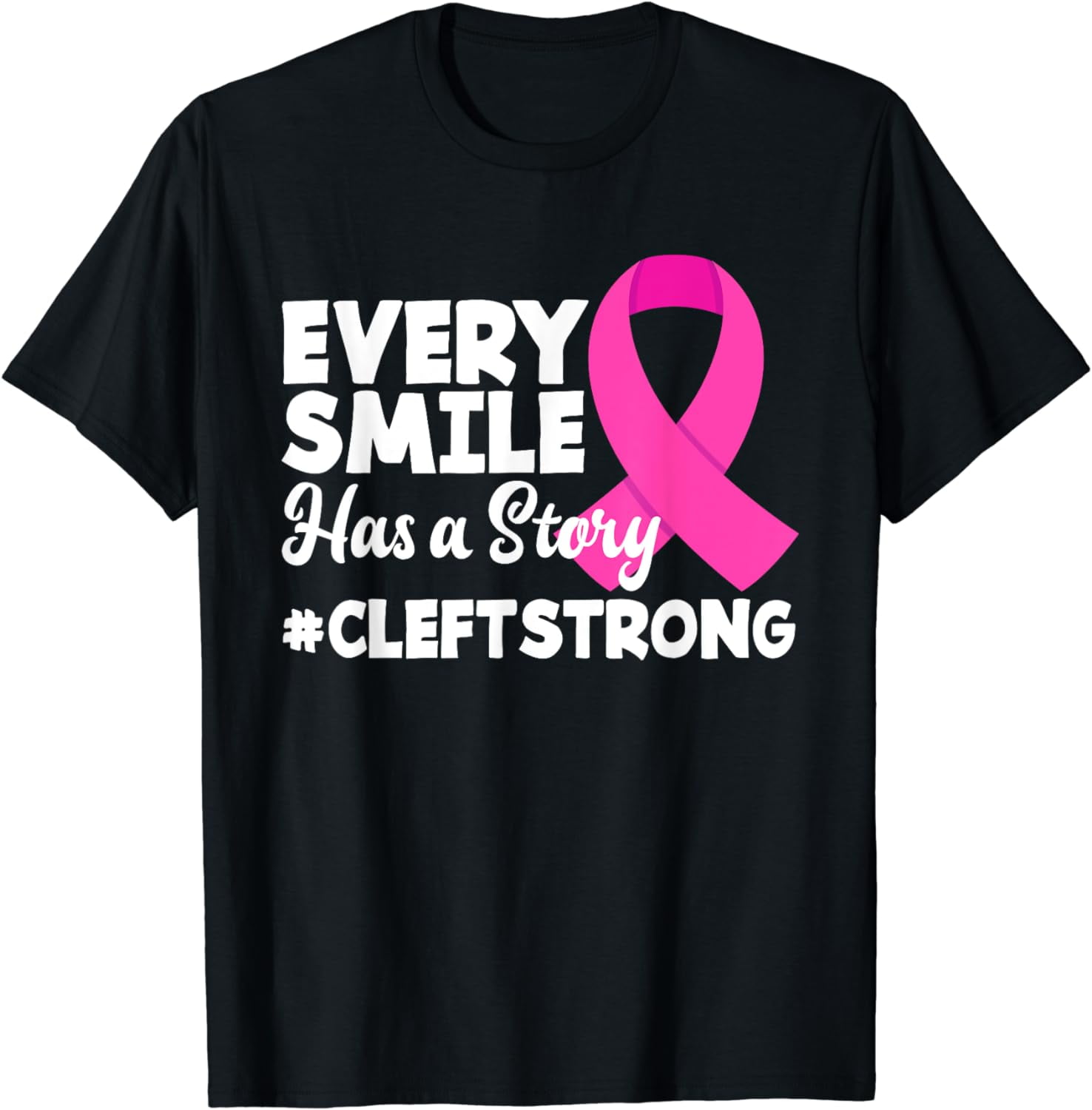 Every Smile Has A Story Cleft Lip & Palate Awareness T-Shirt - Walmart.com