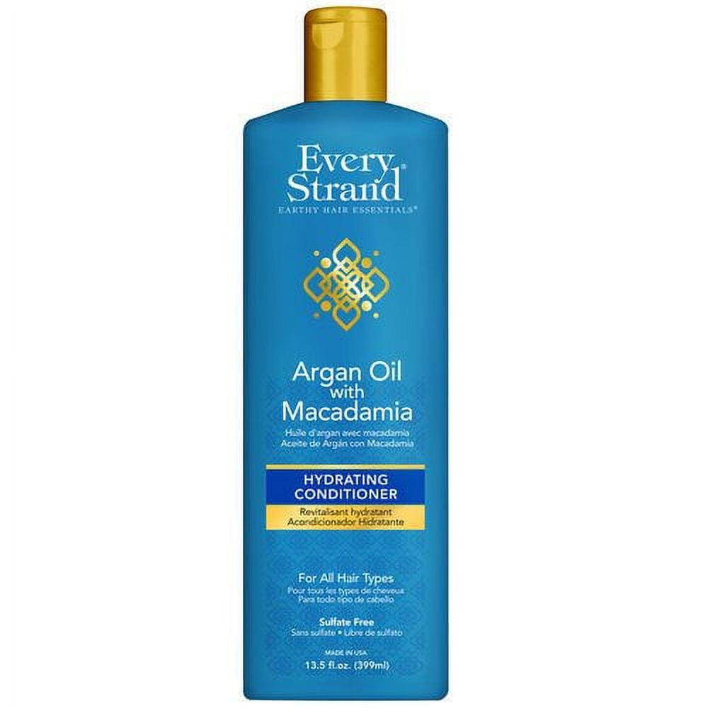 Every Strand Argan Conditioner 13.5 oz., All Hair Types, Moisturizing ...