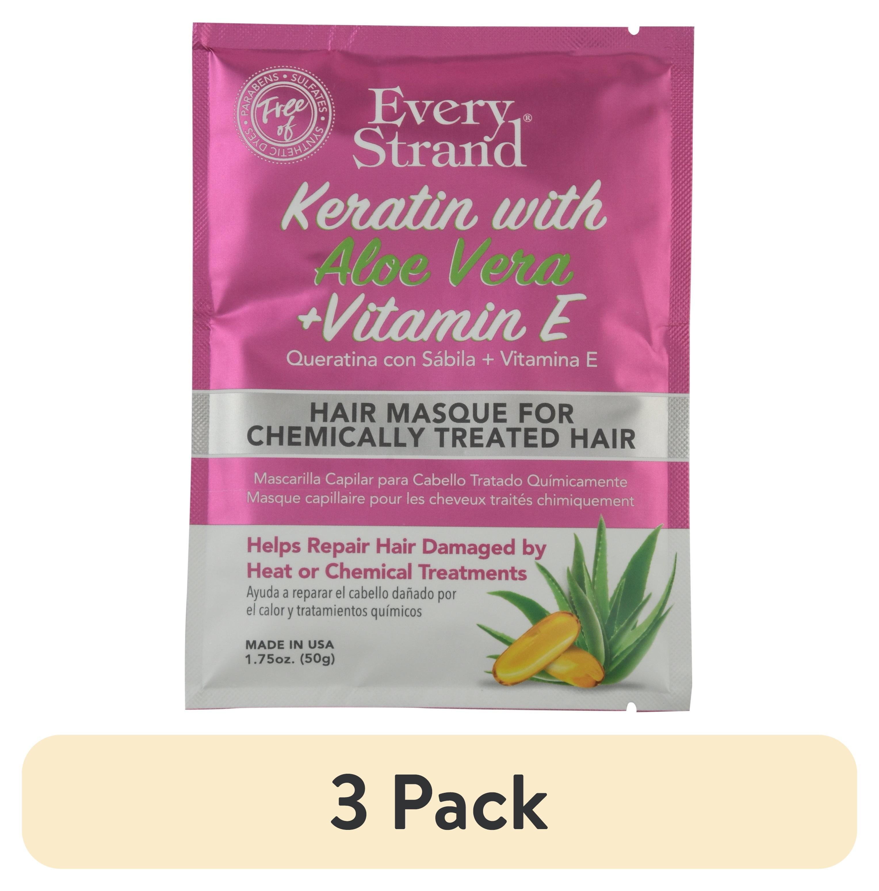 (3 pack) Every Strand Keratin with Aloe + Vitamin E Hair Masque for ...