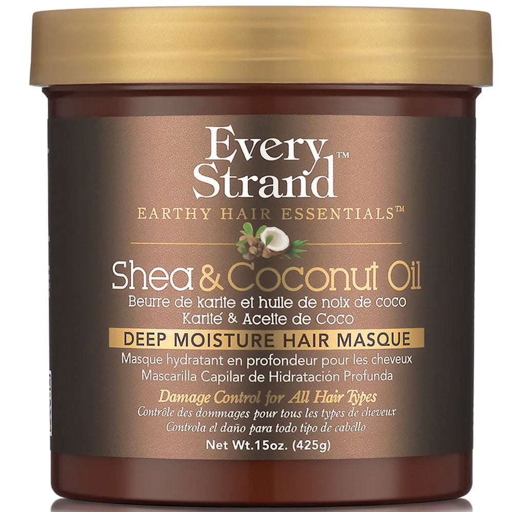 Every Strand Shea Coconut Oil Deep Moisture Hair Masque, 15 Oz., Pack ...