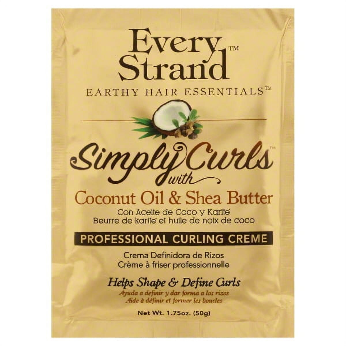 Every Strand Simply Curls Professional Curling Creme, 1.75 oz., Curly ...