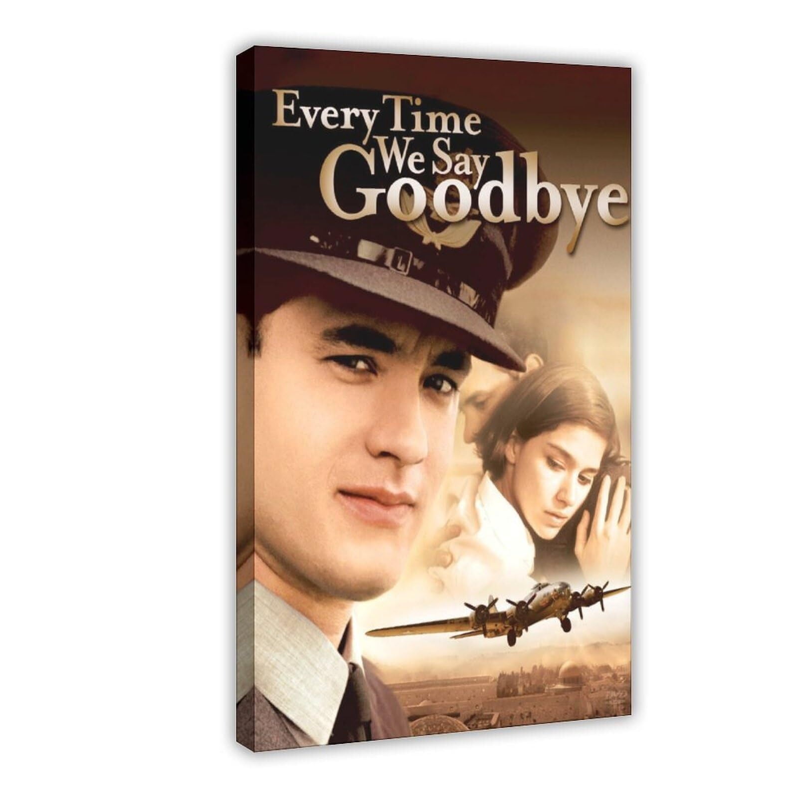 Every Time We Say Goodbye Movie Poster 1 Canvas Poster Bedroom Decor ...