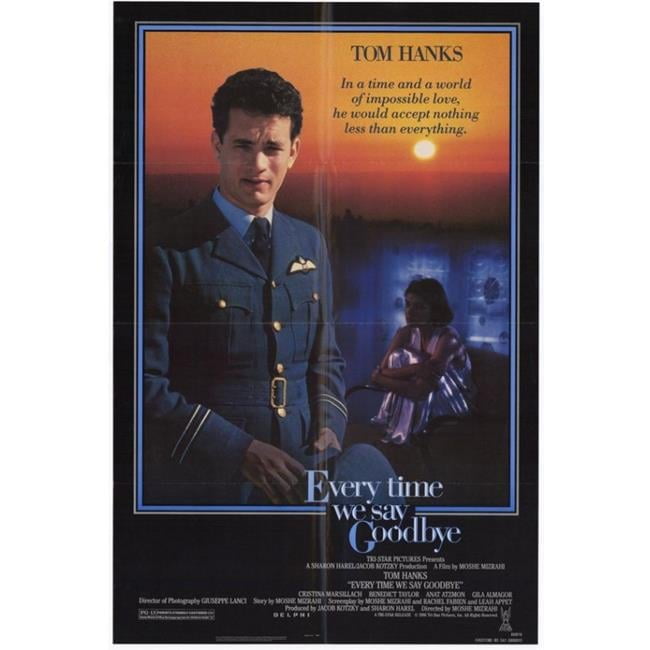 Every Time We Say Goodbye Movie Poster - 27 x 40 in. - Walmart.com