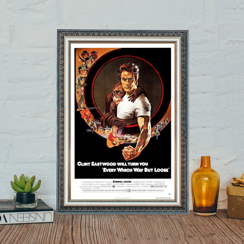 Every Which Way But Loose Movie Poster, Every Which Way But Loose ...