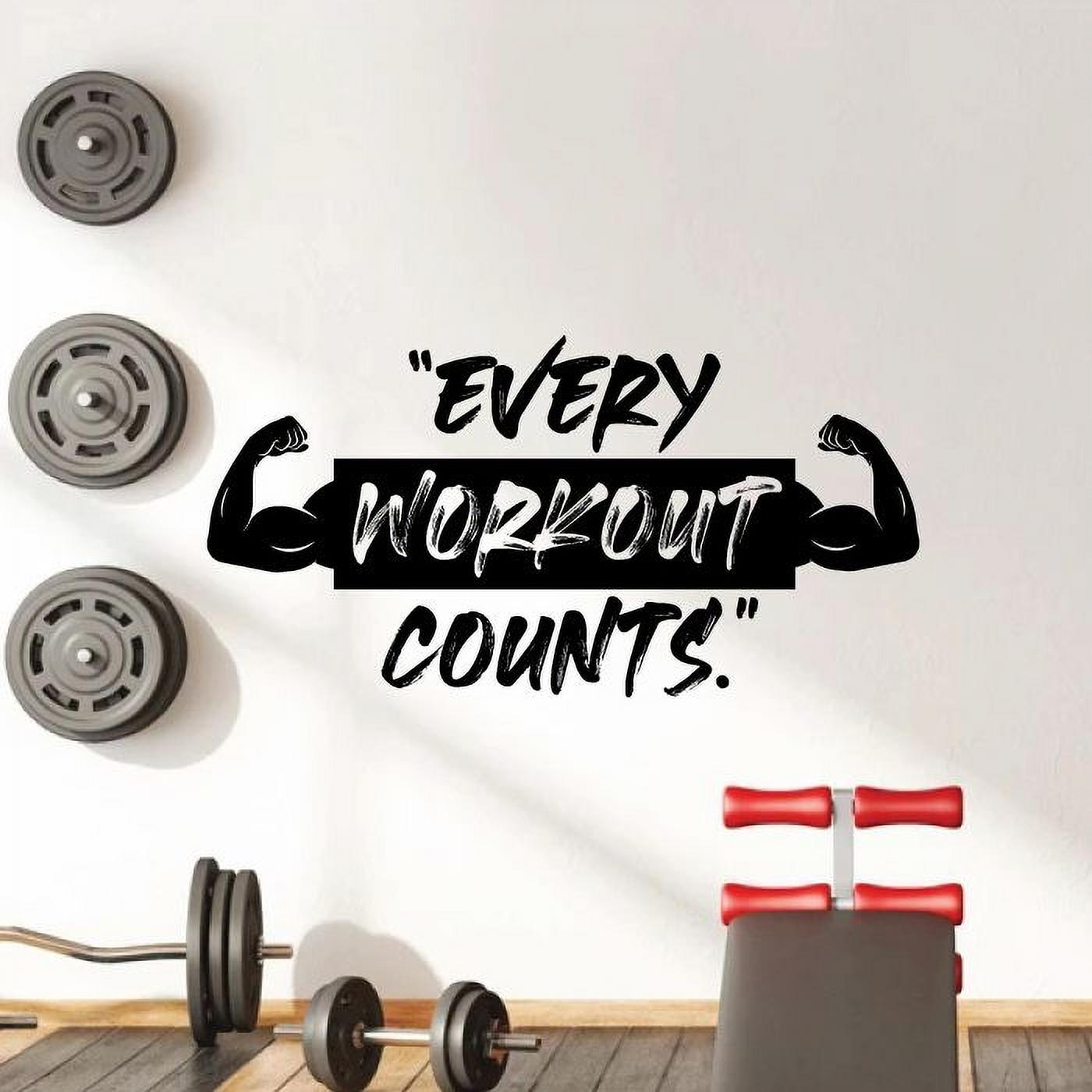 Every Workout Counts - Life Motivational Quote Insprational Quote ...