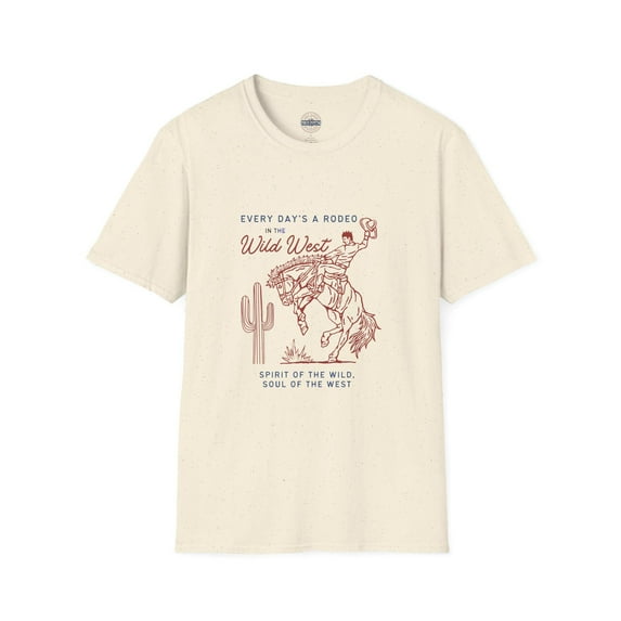 Every day's a Rodeo in the Wild West Rodeo Cowboy Tee | Western T-Shirt ...