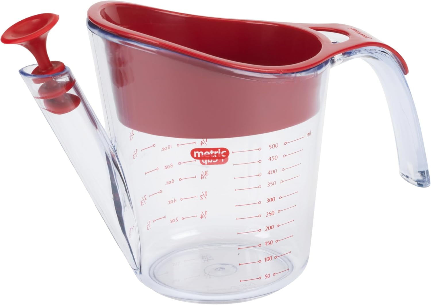 Everyay Fat Separator for Cooking, 2-Cup Heat-Resistant with Pour Spout ...