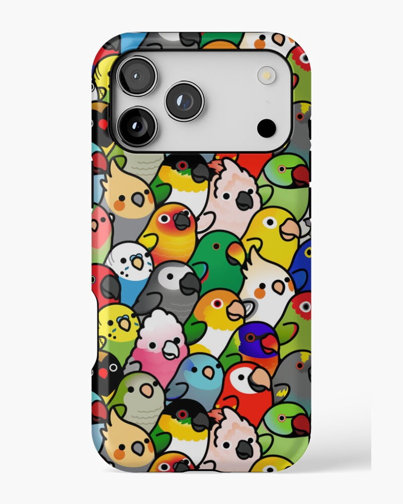 Everybirdy Pattern 2023 H430 Premium Durable Case for iPhone 17 16 15 ...