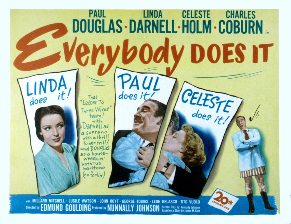 Everybody Does It U Movie Poster Masterprint - Walmart.com