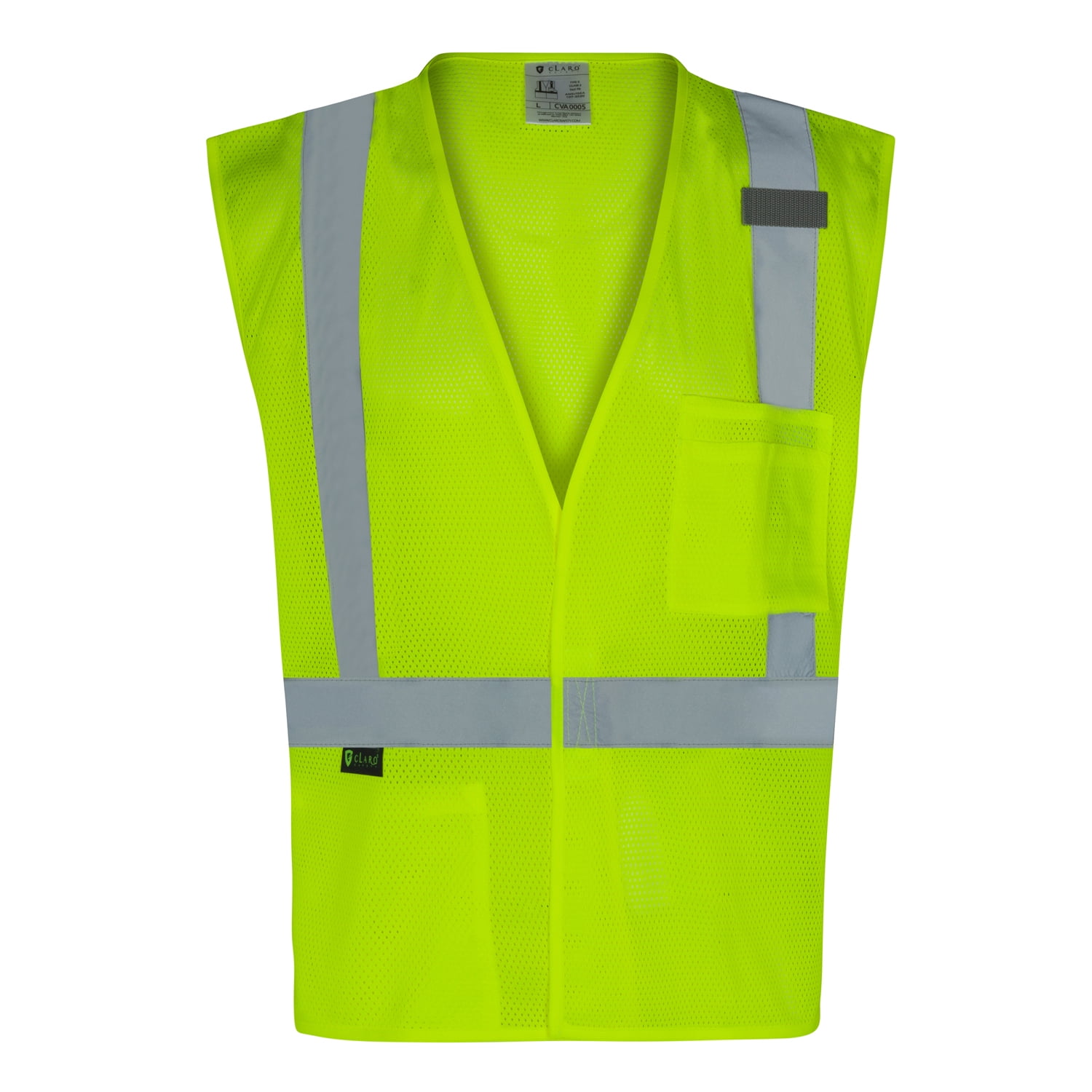 Everyday ANSI Class 2 Velcro Vest (LIME) - Walmart.com