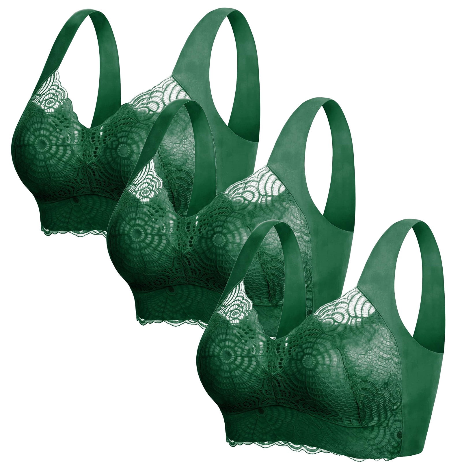 Everyday Bras for Women, Audhol Women Comfort Lightweight Wireless Bras ...