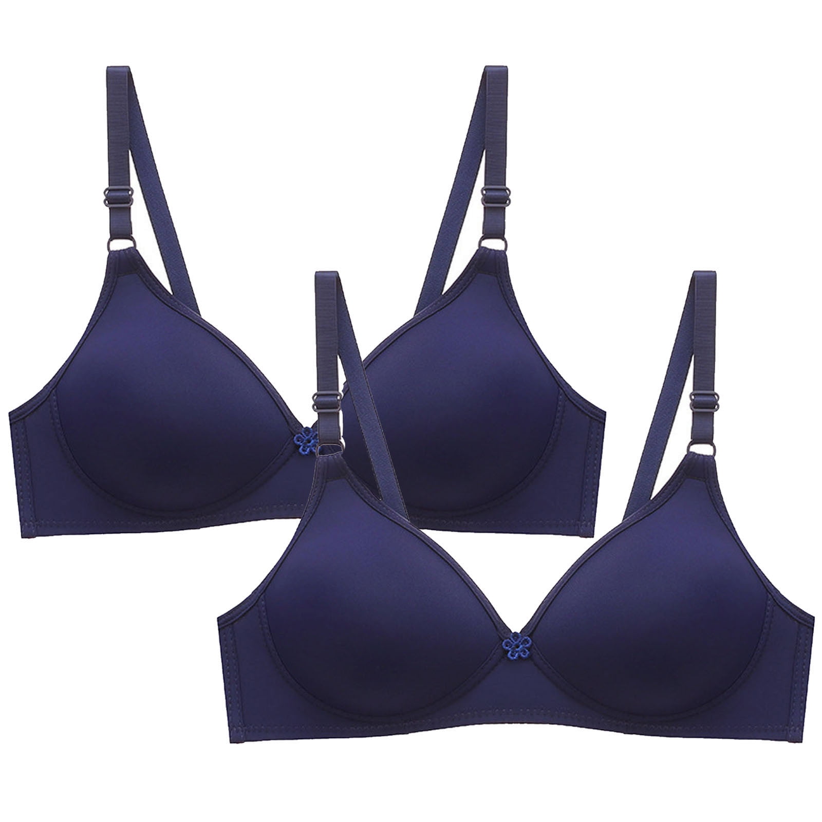 Everyday Bras for Women No Underwire Ultra Comfort Wireless Bra with ...