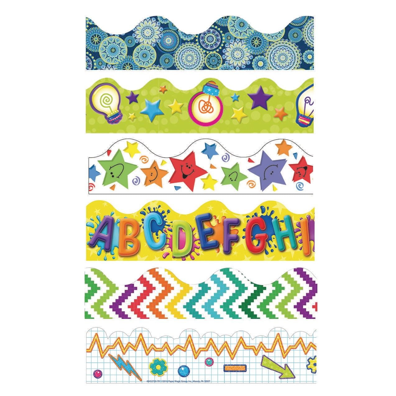 Everyday Bulletin Board Trim Pack (Pack of 6) - Walmart.com