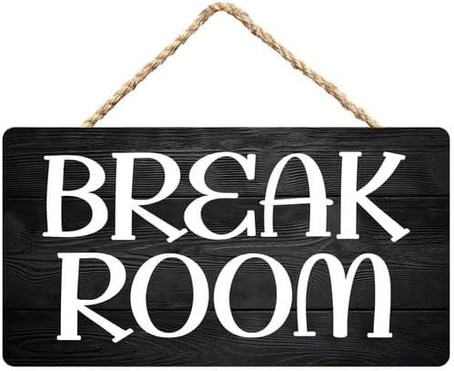 Everyday Business Signs - Break Room - Rustic Wood Decor For Home ...