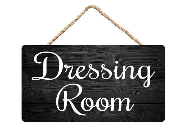 Everyday Business Signs Dressing Room Wood Decor For Home Wooden ...